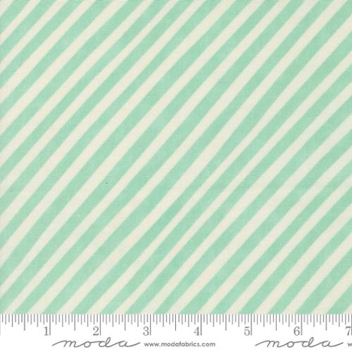 Seafoam Candy Stripe - Pine Needles Quilt & Sew