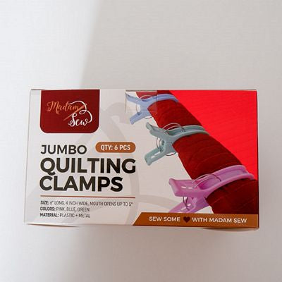 Extra Large Jumbo Quilting Clamps - Pine Needles Quilt & Sew