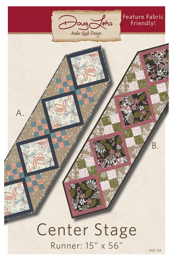 Center Stage - Pine Needles Quilt & Sew