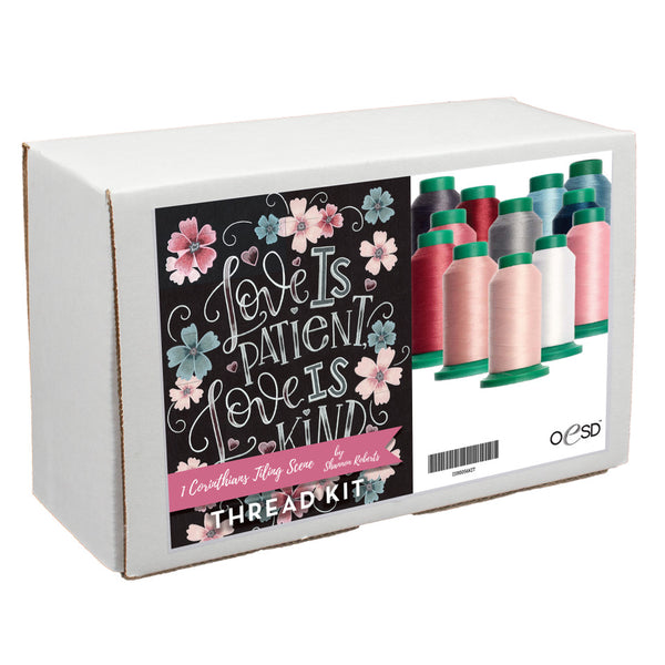 1 Corinthians Tiling Scene Thread Kit - Pine Needles Quilt & Sew