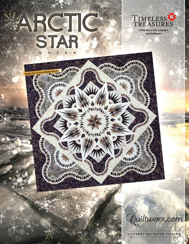 Arctic Star Queen - Pine Needles Quilt & Sew