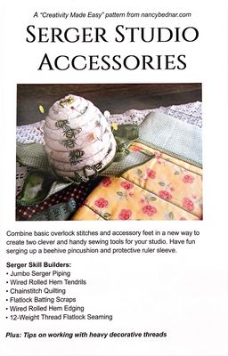 Serger Studio Accessories Pattern - Pine Needles Quilt & Sew