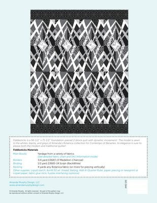 Fiddlesticks Pattern - Pine Needles Quilt & Sew