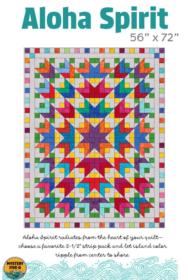 Aloha Spirit Pattern (Digital Download Version) - Pine Needles Quilt & Sew