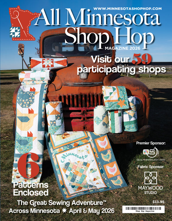 All Minnesota Shop Hop Magazine 2026 - Pine Needles Quilt & Sew