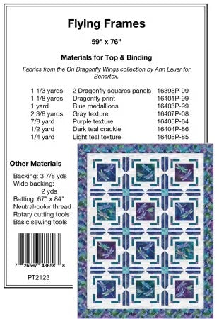 Flying Frames - Pine Needles Quilt & Sew