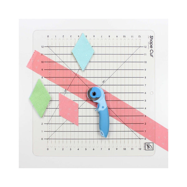 Shape Cut Ruler - Pine Needles Quilt & Sew